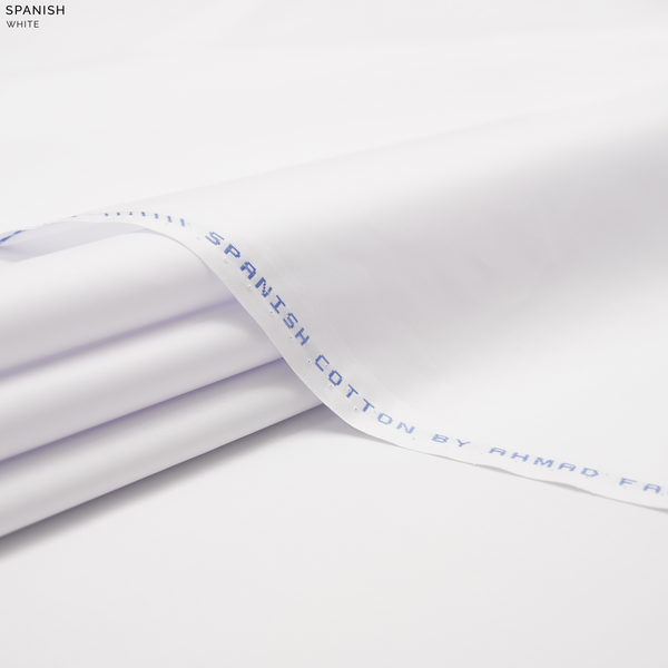 Buy Pure Spanish Cotton with Stiff Finish | Ahmad Fabrics